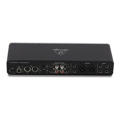 Behringer U Phoria Umc404hd Audio Interface Gear4music