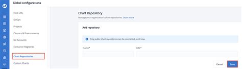 Chart Repositories Devtron