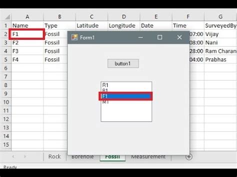CSharp Excel Library Read Particular Cell Value Of Rows And Columns