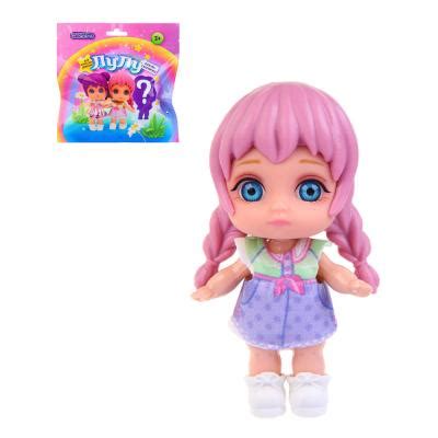 ИГРОЛЕНД Кукла-сюрприз "Лулу" коллекционная, 8 см, PVC, ABS, 14х4х14 см ...