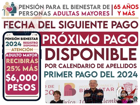 ≫ ¡a Unas Semanas Fecha Del Siguiente Pago Para Adultos Mayores De La