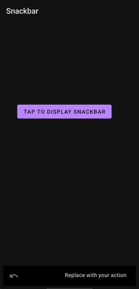 Snackbar In Android With Example Developers Dome