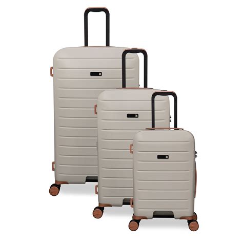 It Luggage Legion Trunk Medium In Silver Lining It Luggage Legion Trunk Medium In Silver Lining