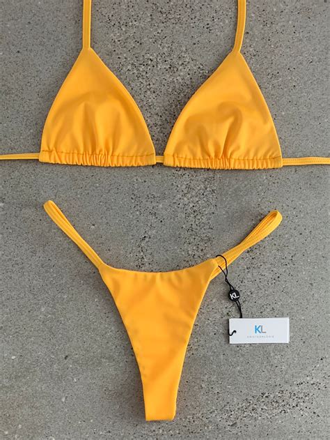 Buttercup Bikini Top Kristen Lonie Swimwear