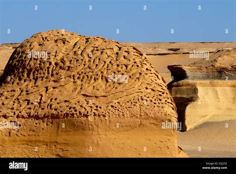 Geological Formations In The Sahara Desert Western Desert Of Egypt