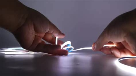 3MM 5MM 8MM COB Strip 5V 12V FOB LED Light Bar 320Leds M 3000K 4000K