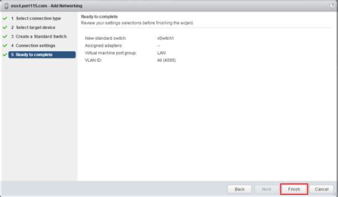 Nested Home Lab Part 8 Primary Host Networking Port115