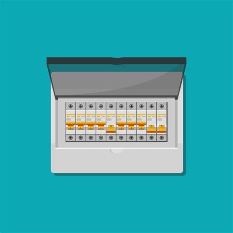 Electric Automatic Circuit Breakers Vector Illustration 11373397 Vector Art At Vecteezy