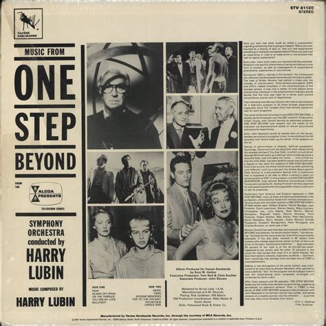 Original Soundtrack One Step Beyond Shrink Us Vinyl Lp —