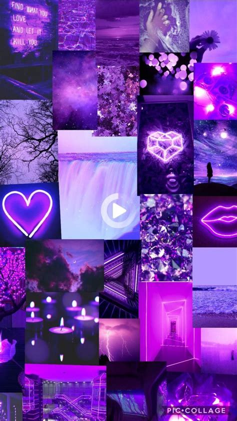 Iphone Neon Edgy Purple Aesthetic Wallpaper Bangkokserre