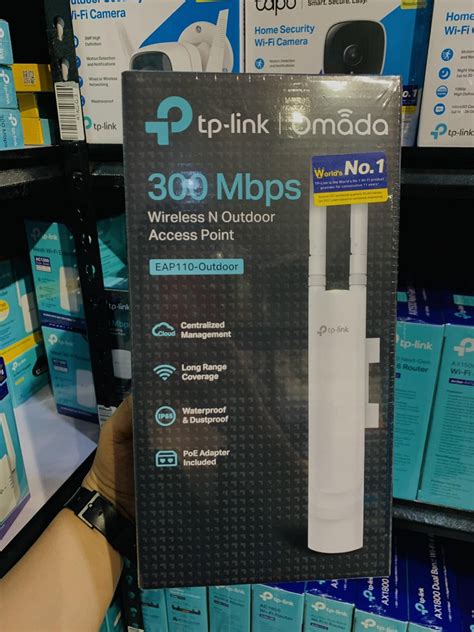 TP Link Omada EAP110 Outdoor 300Mbps Wireless N Outdoor Access Point EAP 110 Outdoor TP LINK
