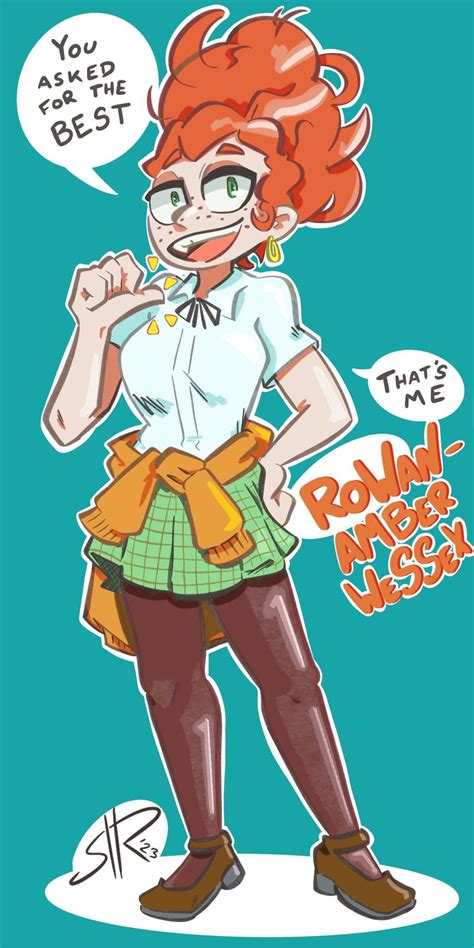 New Oc Rowan Amber Wessex By Sllr On Newgrounds