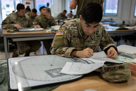 DVIDS Images Babes At The Infantry Mortarmen Course Train On The M16 Plotting Board