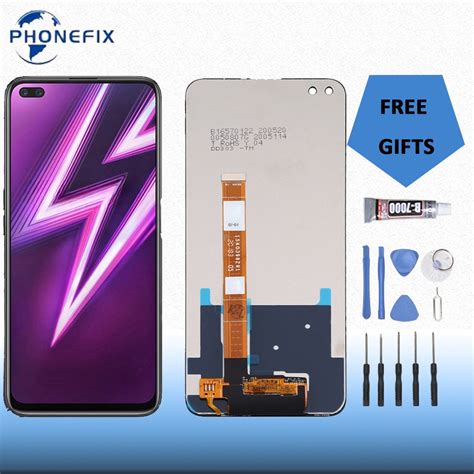 อะไหล่หน้าจอสัมผัสดิจิทัล LCD RMX2061 RMX2063 พร้อมกรอบ สําหรับ Oppo ...
