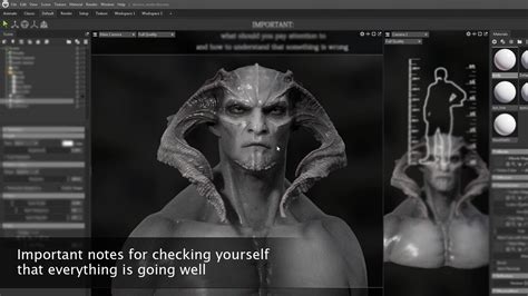 Artstation Full Pipeline Of Highpoly Character Render In Marmoset 4 Compose In Ps Ruseng