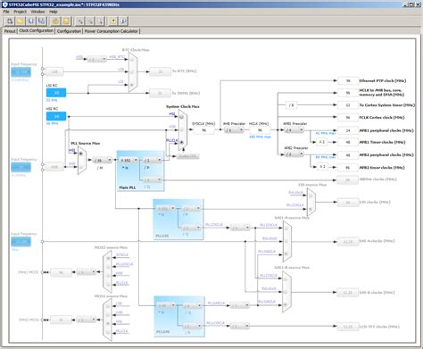 STM Clock Configuration