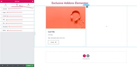 How To Configure And Style Card Widget With Elementor Exclusive Addons