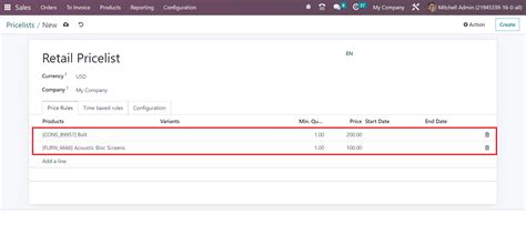 How To Set Multiple Prices Per Product Discounts In Odoo 16 Sales