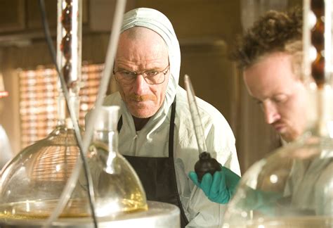 Walter White And Jesse Pinkman In The Lab Cultjer