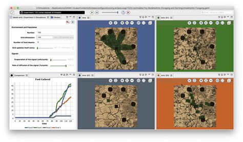Launching Experiments From The User Interface GAMA Platform