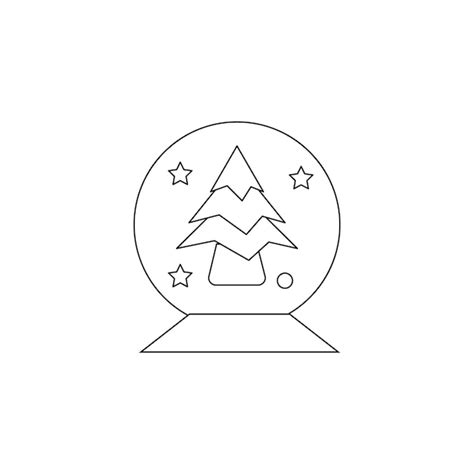 Premium Vector Snowball Vector Type Icon