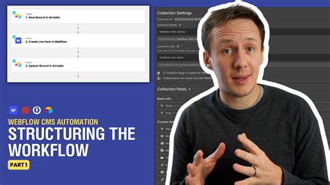 How To Structure Webflow CMS Workflows Webflow CMS Automations Part Connorfinlayson