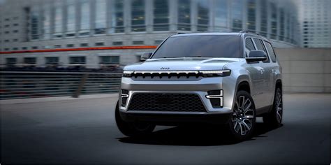 2026 Jeep Grand Wagoneer Three Row Suv Reveals Its Fresh New Face
