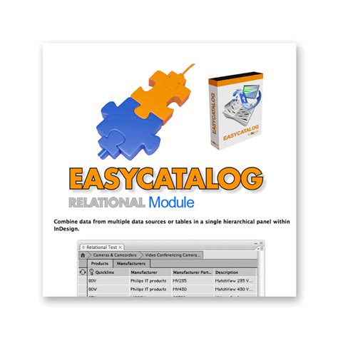 Easycatalog Relational Module For Indesign Cs4