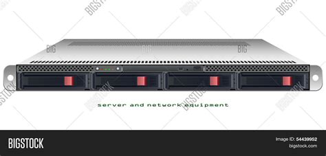 Server Rackmount Vector And Photo Free Trial Bigstock