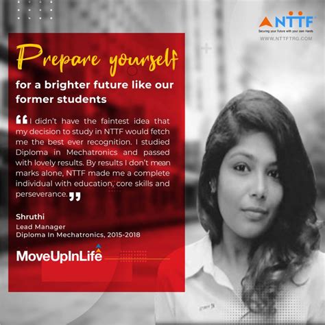 Nttf Nettur Technical Training Foundation On Linkedin Nttf Alumni