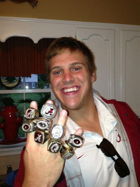 Carson Tinker Showing Off His Championship Rings Rpics