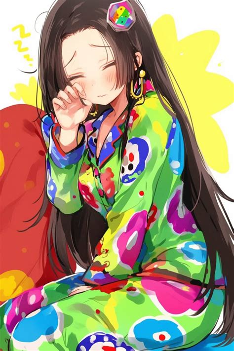 Boa Hancock Is Wearing Cute Pajamas