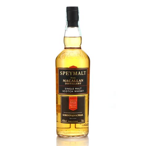 Macallan 2007 Gordon And Macphail Speymalt Whisky Auctioneer