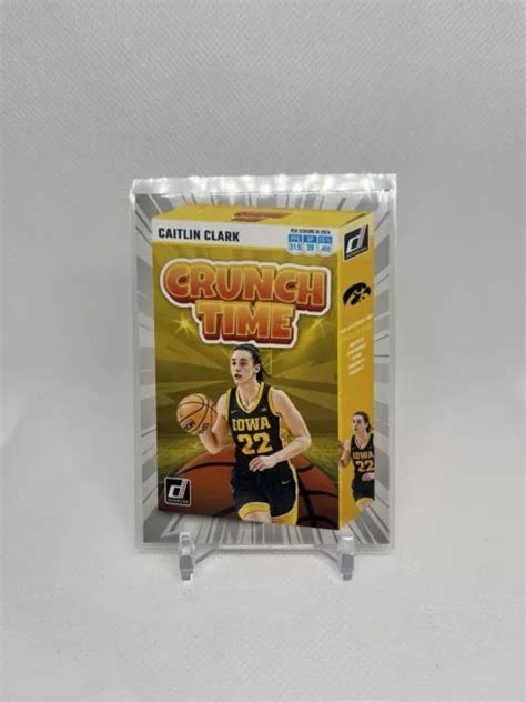 Panini Caitlin Clark Collection Crunch Time Insert Ss Ct Eur