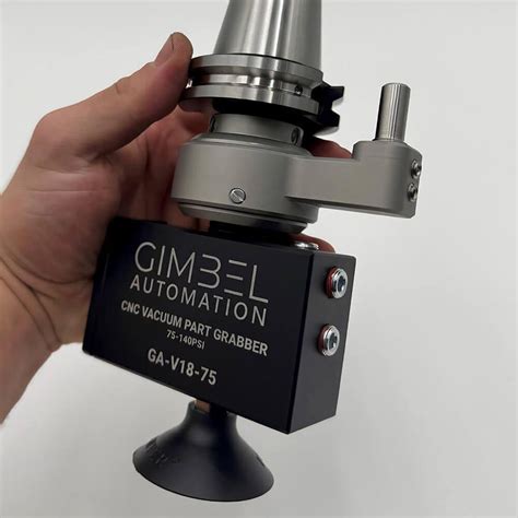 Rotary Bypass Vacuum Part Grabber Gimbel Automation