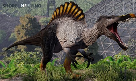 Primal Carnage Extinction Shoreline Spinosaurus By Flishstar On