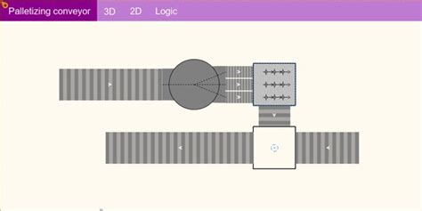 Palletizing Conveyor Simulation Models In Anylogic Cloud
