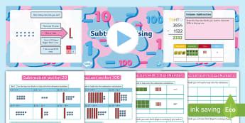 Primary Maths Subtraction KS Maths Resources Twinkl