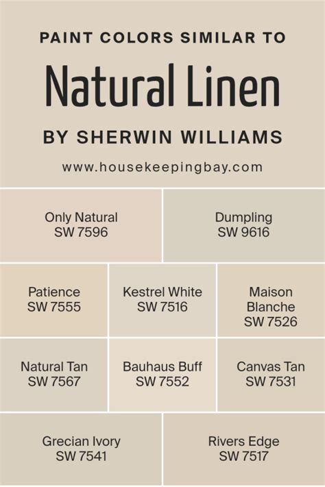 Natural Linen Sw 9109 By Sherwin Williams Housekeepingbay
