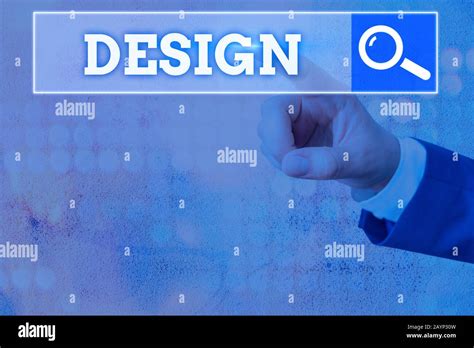 Handwriting Text Design Conceptual Photo Plan Drawing Produced To Show Look Function Or