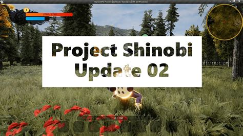 Naruto Open World Fan Game Rpg Project Shinobi Update 02 Ue4 Youtube