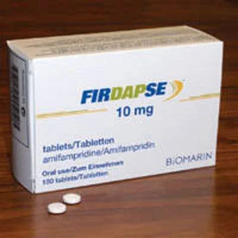 Firdapse Amifampridine Tablet Us Delivery Venus Remedies Limited At