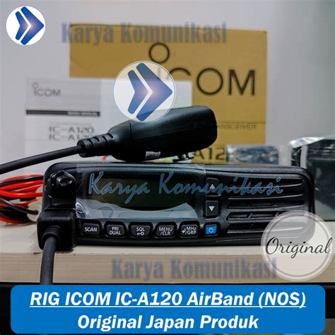 Jual RIG ICOM IC A120 AIRBAND ORIGINAL JAPAN PRODUK IC A120 AIR BAND