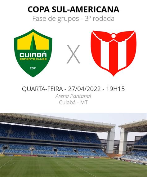 Cuiabá x River Plate URU veja onde assistir escalações desfalques e