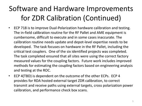 Dual Polarization And Zdr Calibration Improvements 526 Ppt Download
