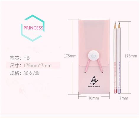 36 Pcsbox Colorful Wooden Hb Pencil Standar With Grandado