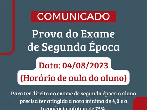 Exame De Segunda Época 2º Semestre De 2023