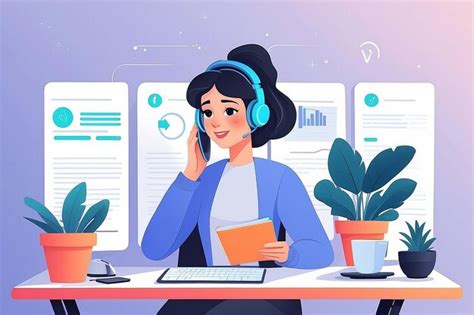 Premium Photo Illustrate A Person Managing Tasks With Voiceactivated
