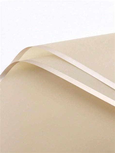 5 Sheets Gold Colored Edge Flower Pattern Wrapping Paper Florist