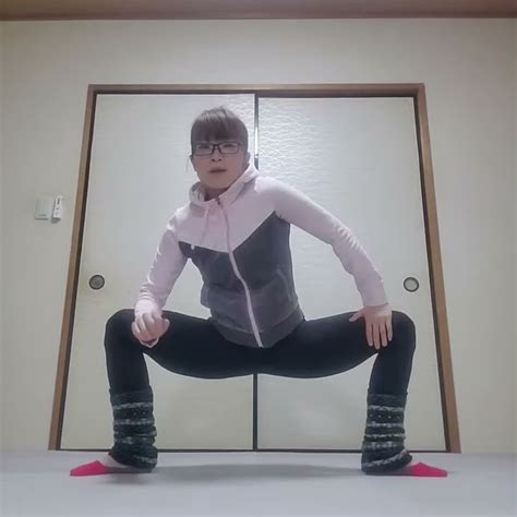 1分おうちでストレッチ No16股関節ストレッチ Youtube